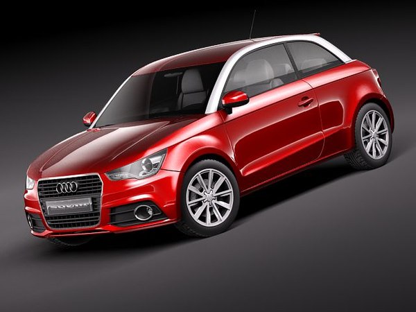 3d audi a1 2010 model