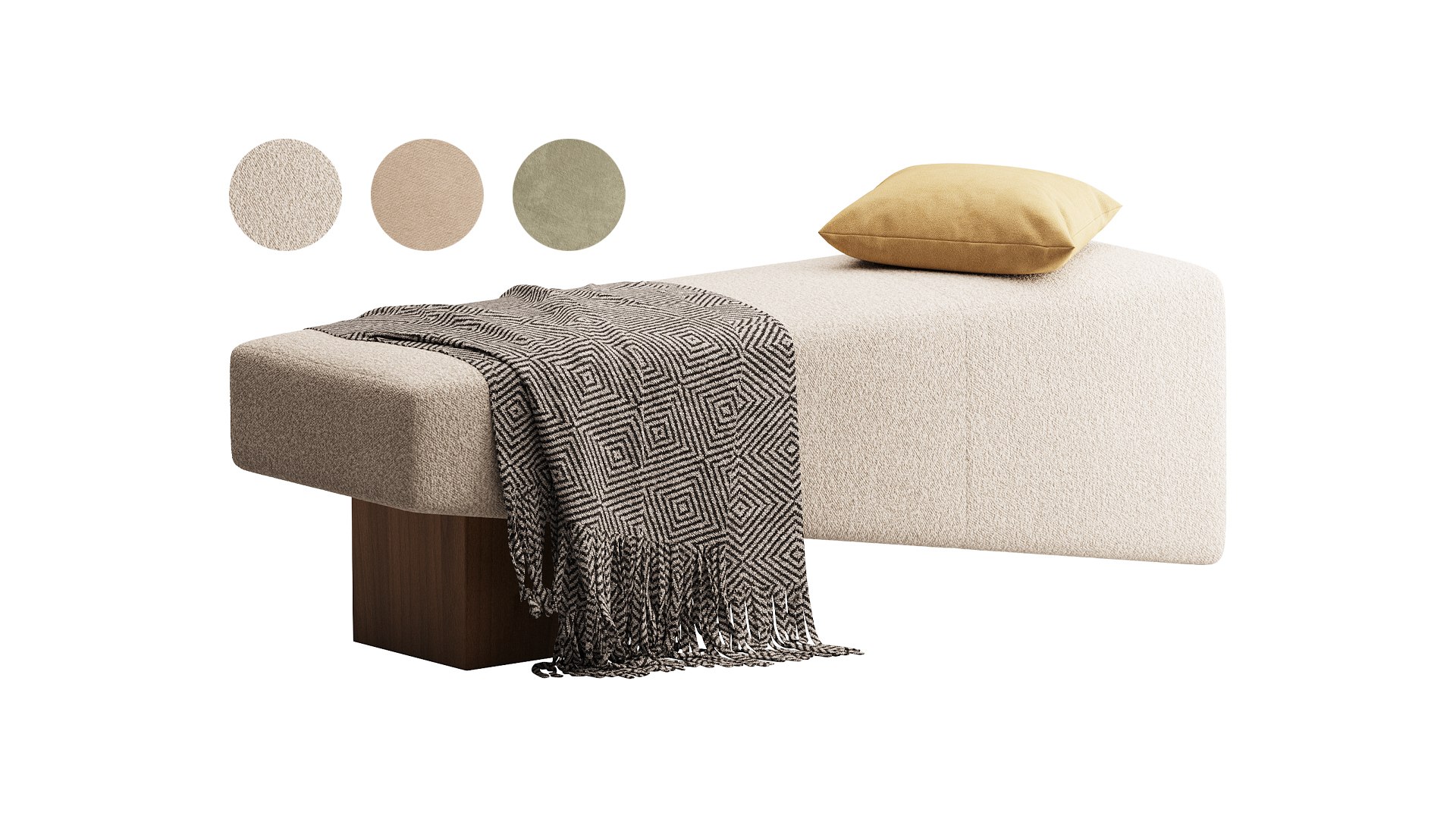 3D Block Bench - TurboSquid 2326804