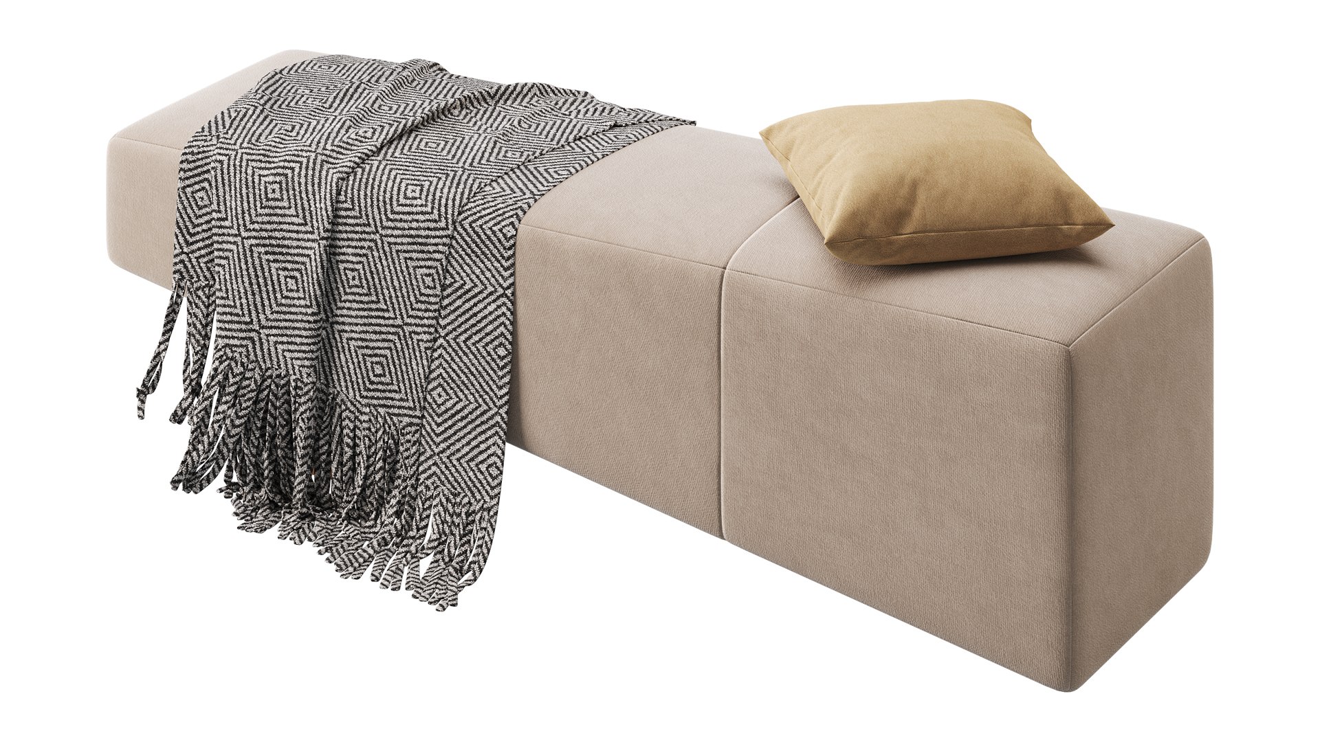 3D Block Bench - TurboSquid 2326804