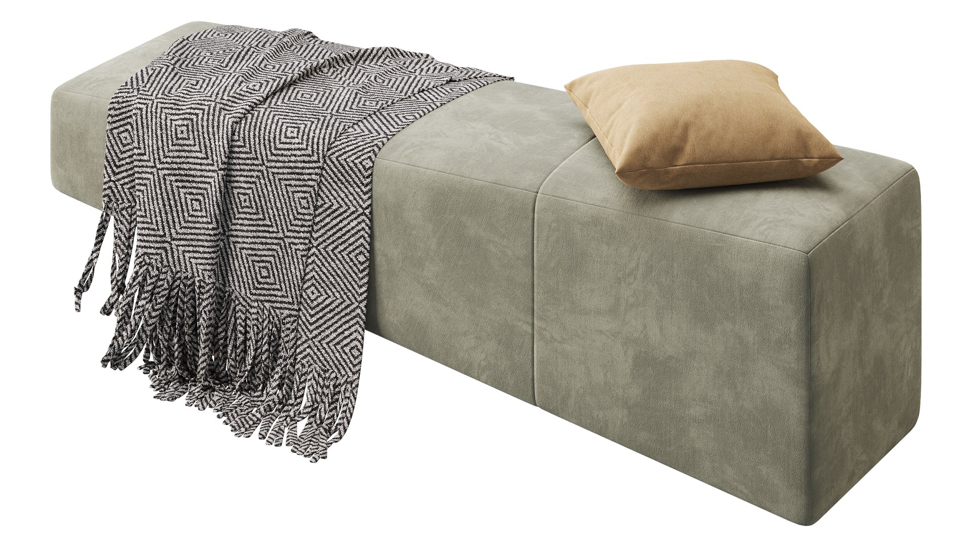 3D Block Bench - TurboSquid 2326804