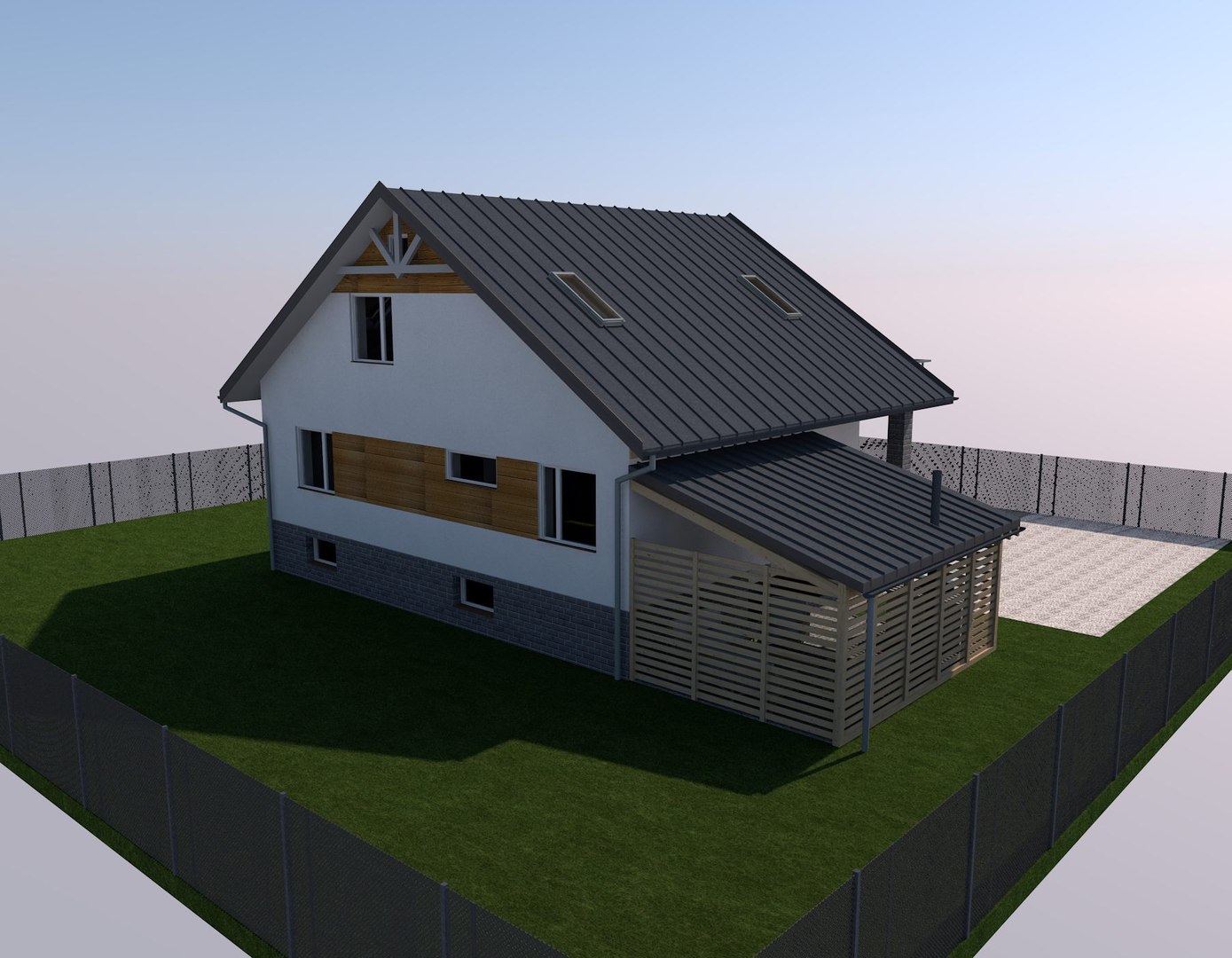 Archicad House 3ds