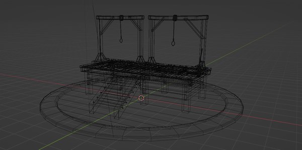 modelo 3d Horca medieval PBR animada - TurboSquid 1855770