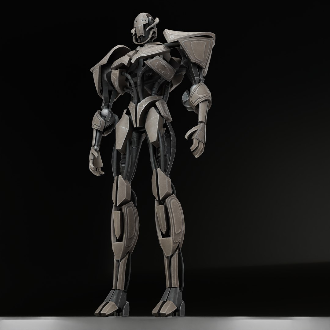 3D Robot GuardianM3 - TurboSquid 2198387