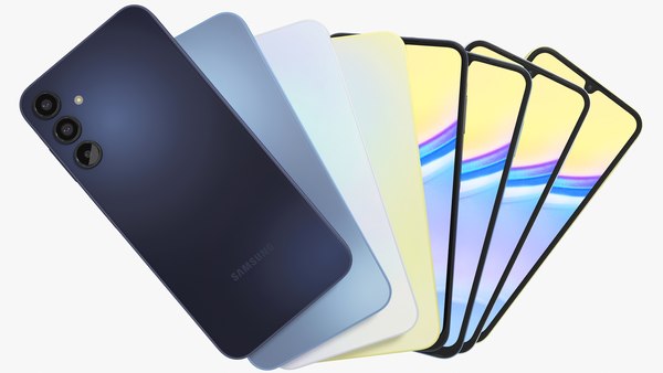 삼성 갤럭시 A15 5G 모든 색상 3D 모델 - TurboSquid 2184854