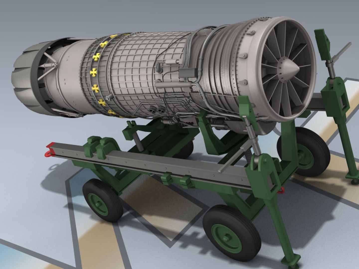 Ge F-110-129 Engine Max