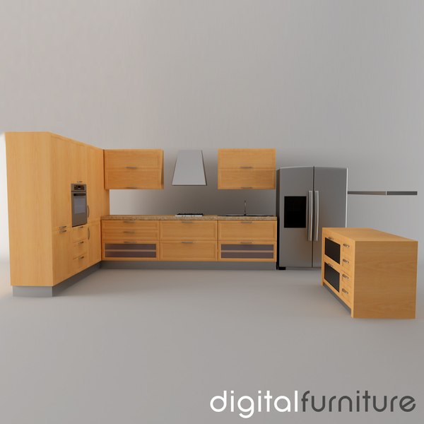 kitchen furniture dxf