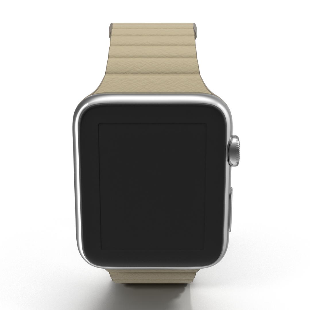 apple watch modeled 3d model