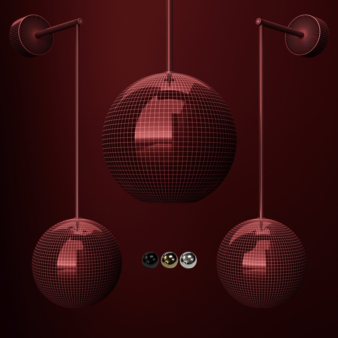 Wall Bolle Vertical Long 3D Model - TurboSquid 1506114