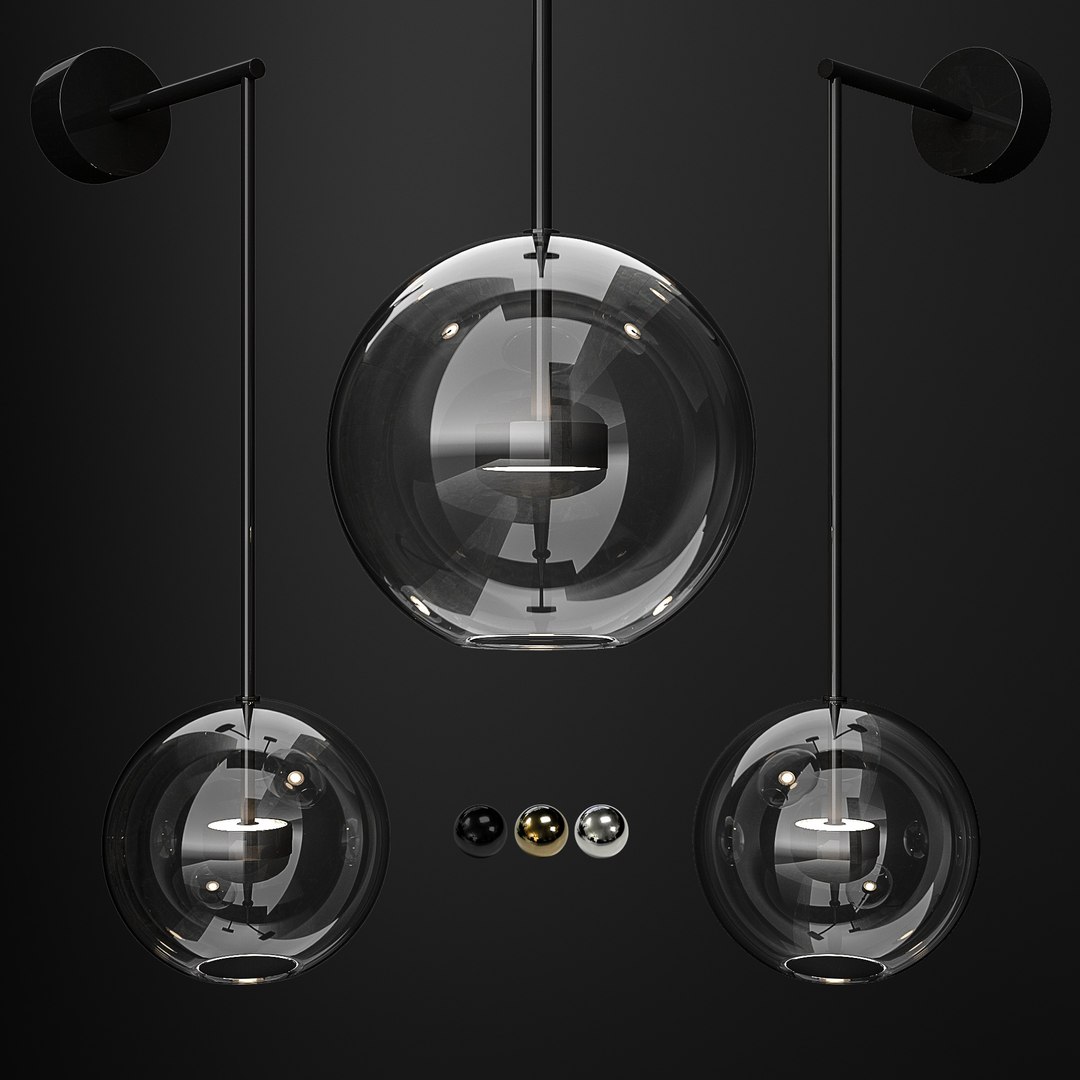 Wall Bolle Vertical Long 3D Model - TurboSquid 1506114