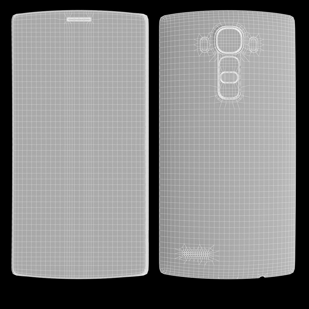 3d Model Of Lg G4 Metallic Gray