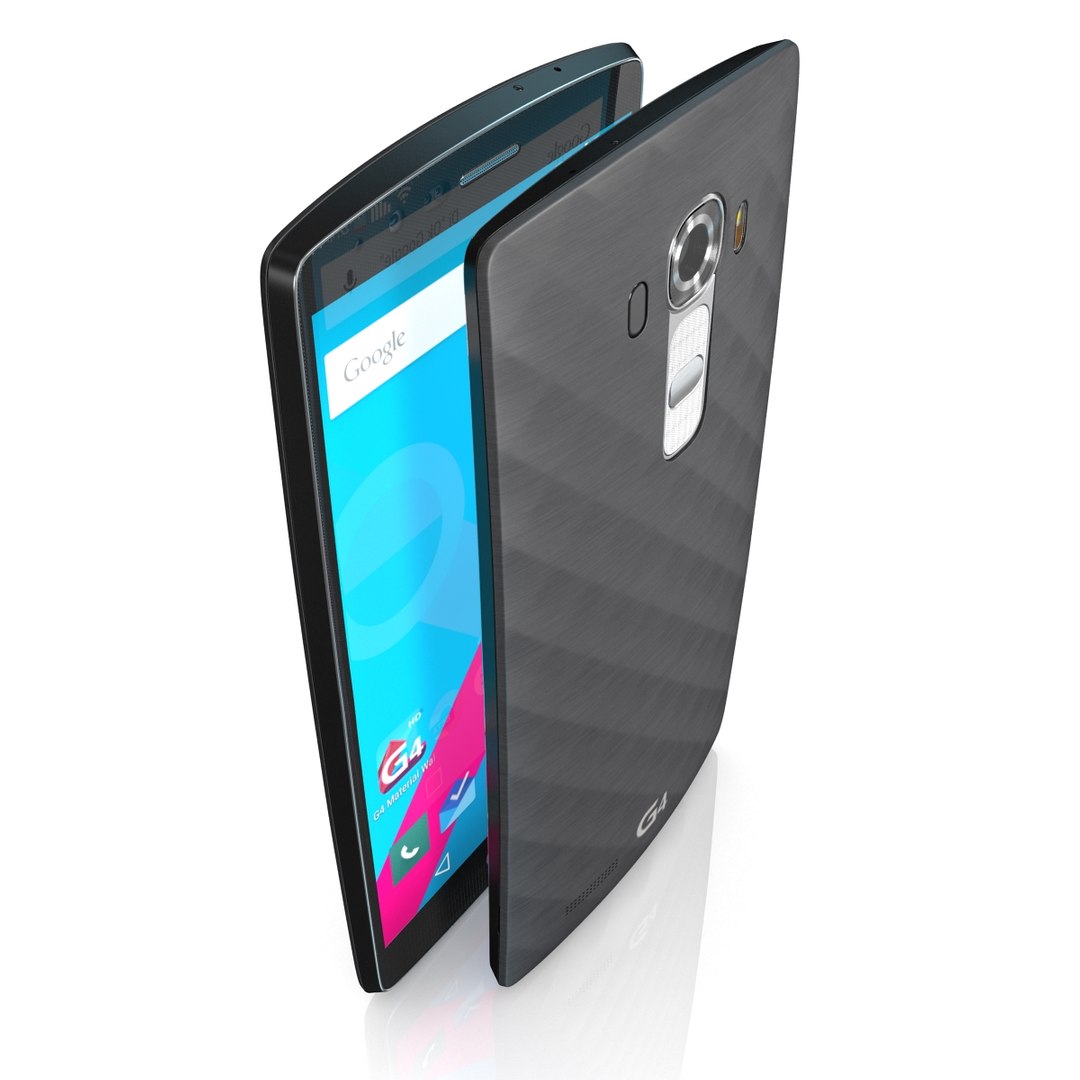 3d Model Of Lg G4 Metallic Gray