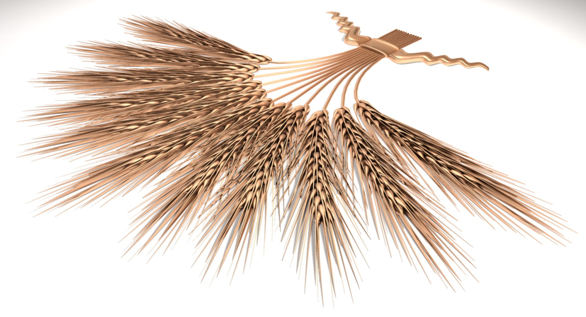 3d wheat composition