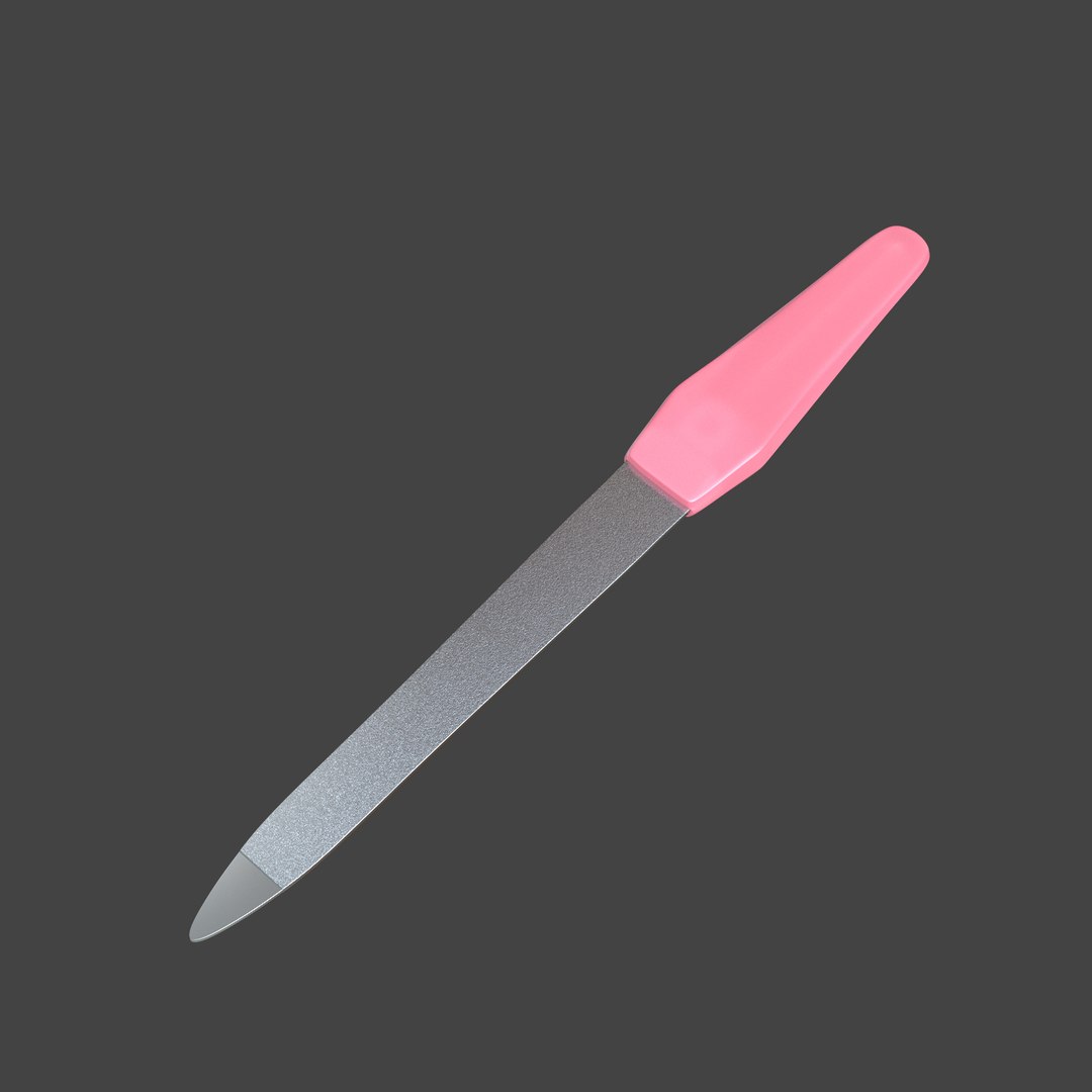 3D Nail File Model - TurboSquid 2000212