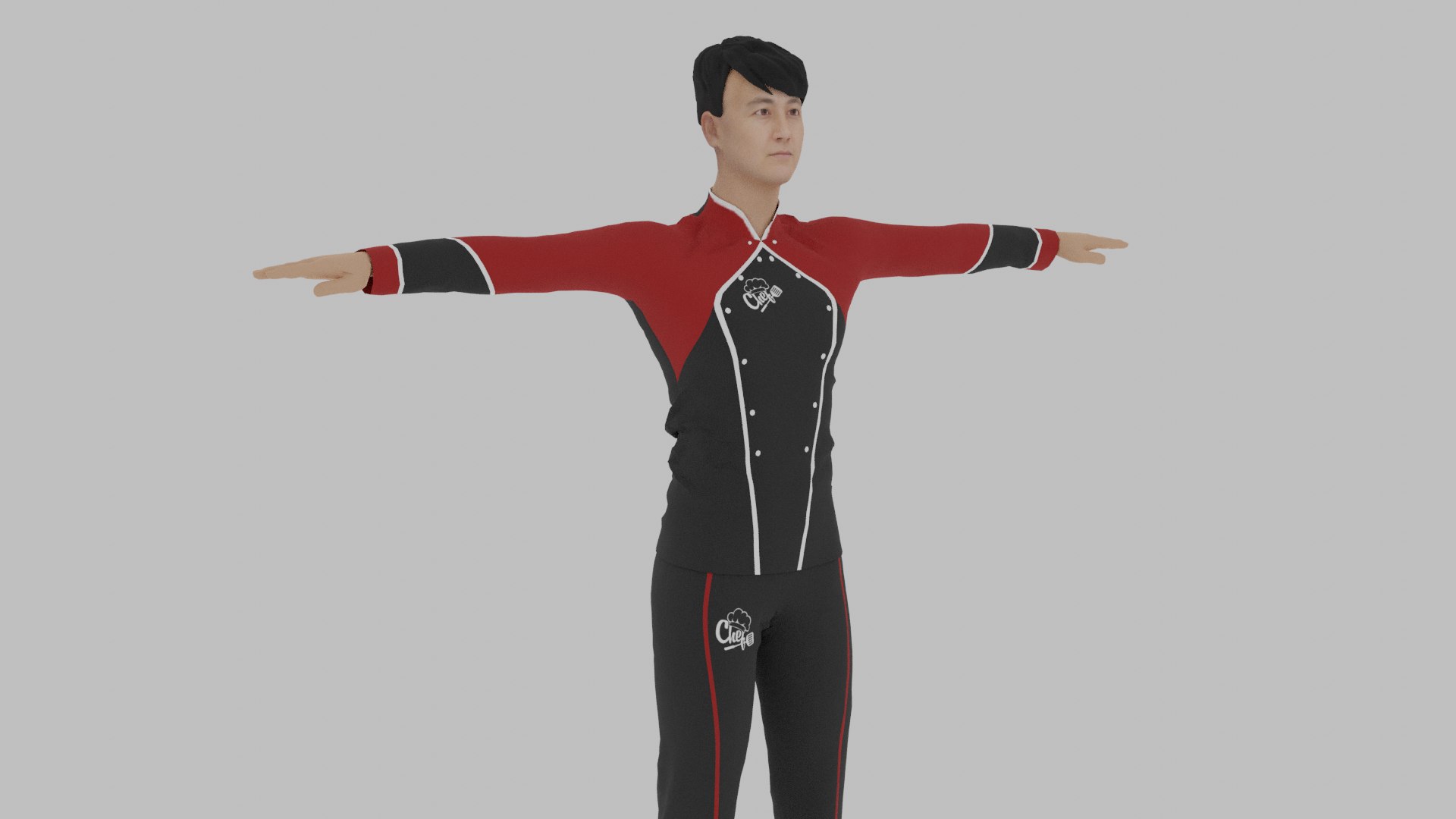 3D Model Chef Cook Man - TurboSquid 2020613