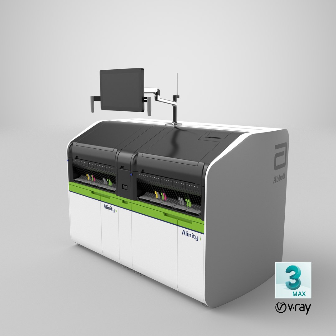 Abbott Alinity ci Clinical Chemistry Immunoassay System 3D model ...