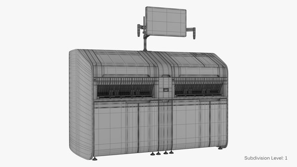 Abbott Alinity ci Clinical Chemistry Immunoassay System 3D model ...