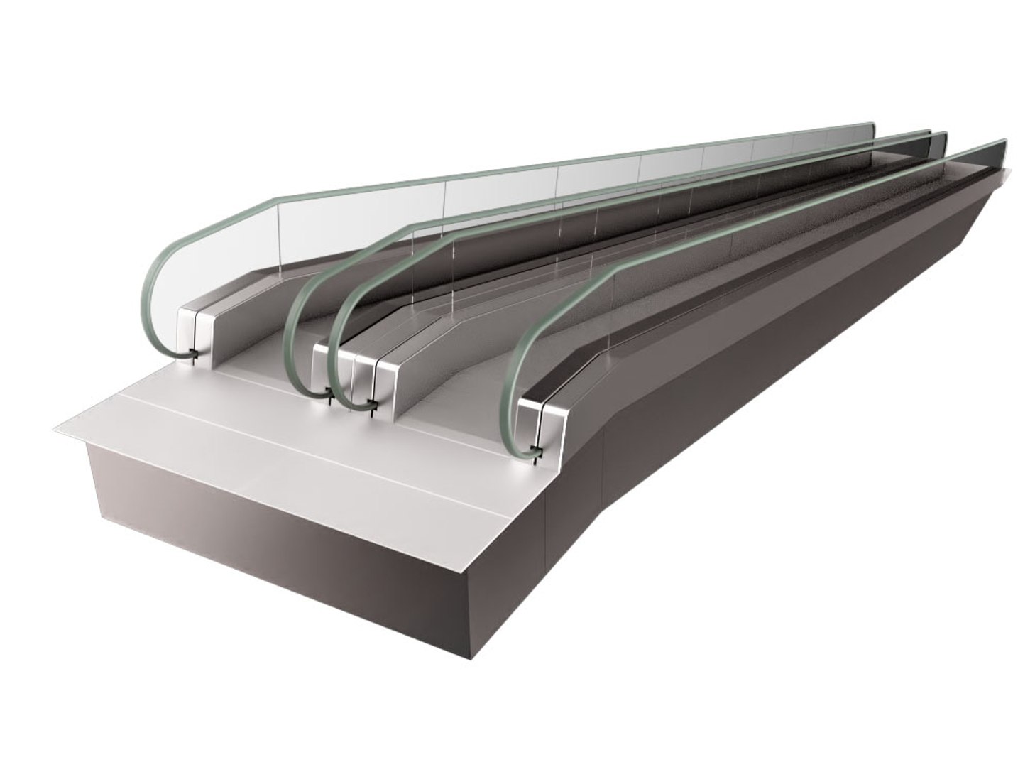 Schindler Moving Walks 3d Model