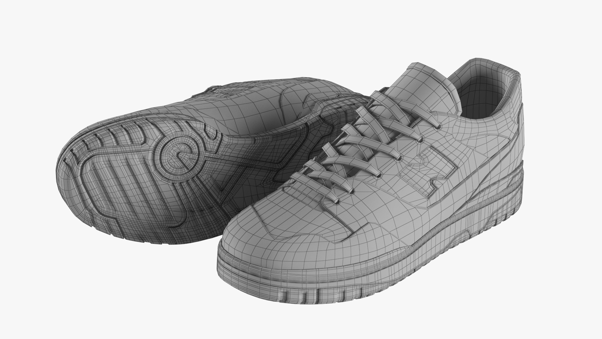 New Balance 550 Green 3D Model - TurboSquid 1975662