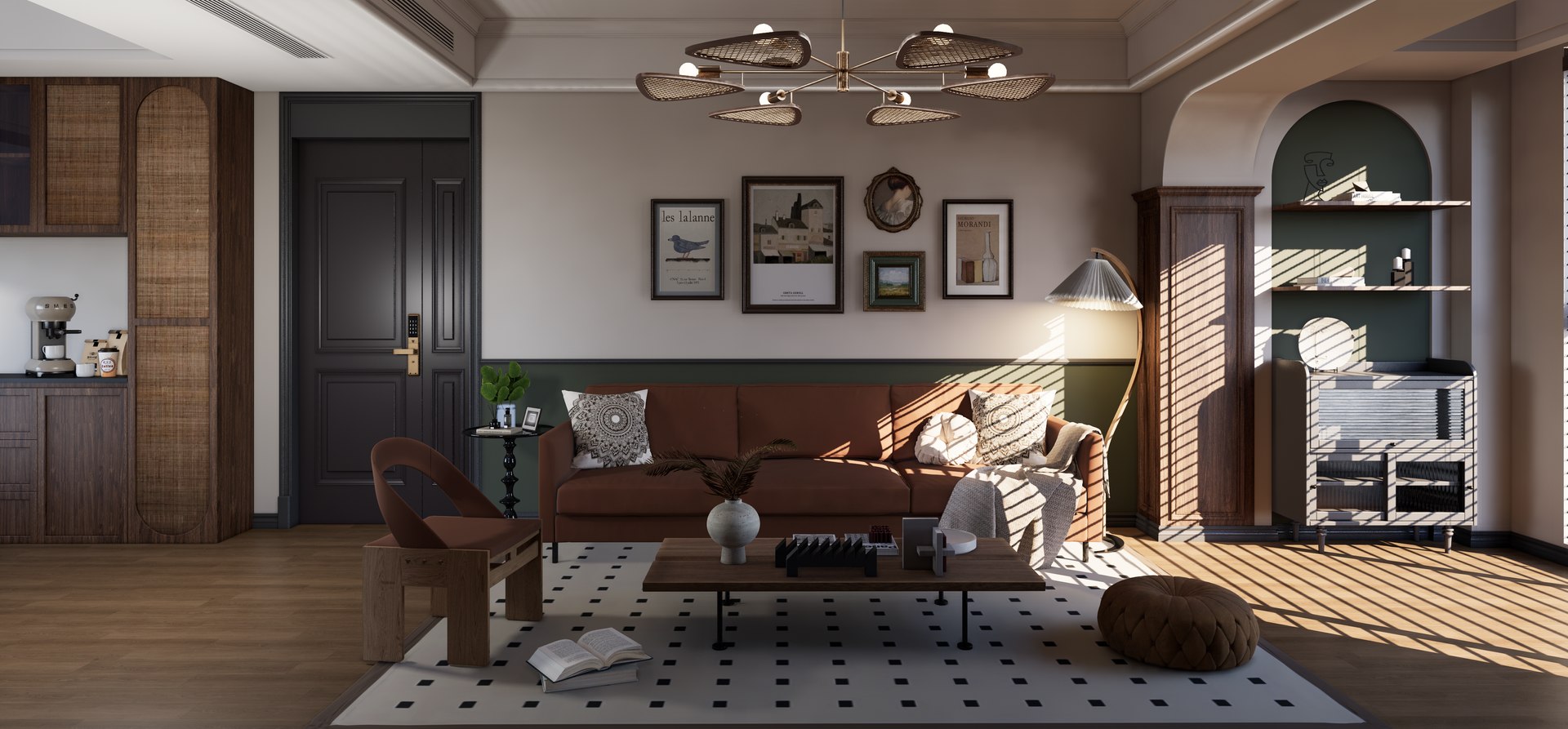 3D model Livingroom Asian Style-A4 - TurboSquid 2006647