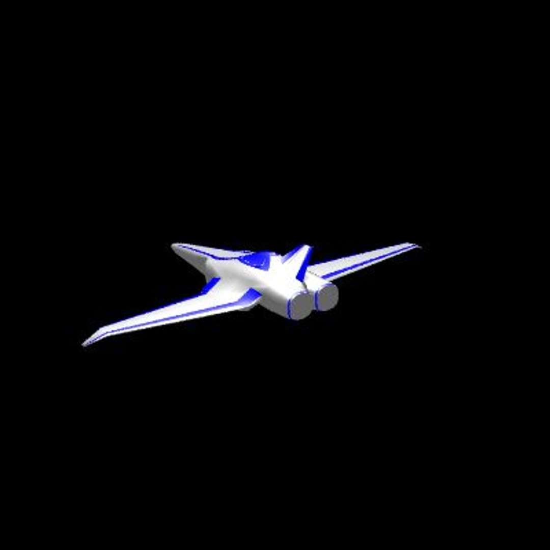 3d Intruder Space Fighter Model
