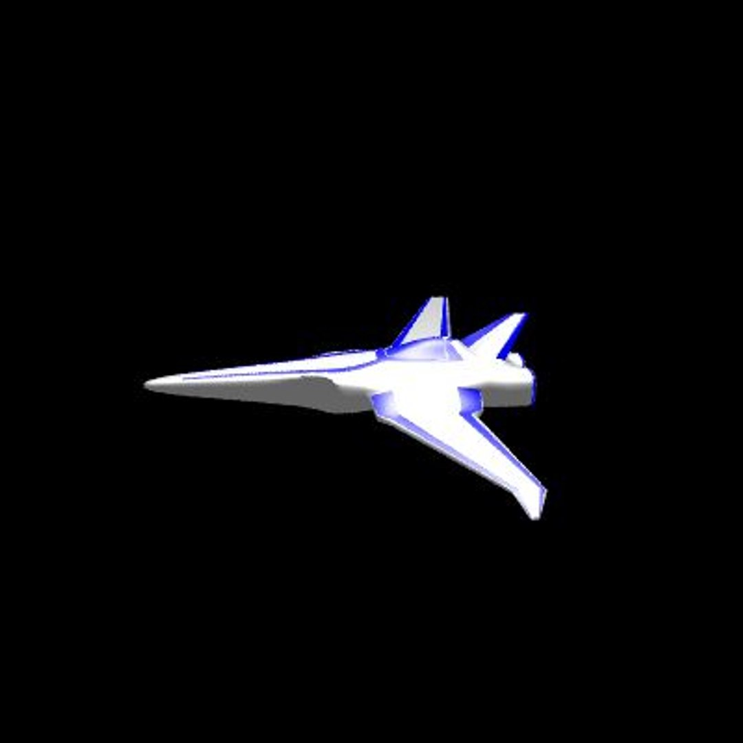 3d Intruder Space Fighter Model