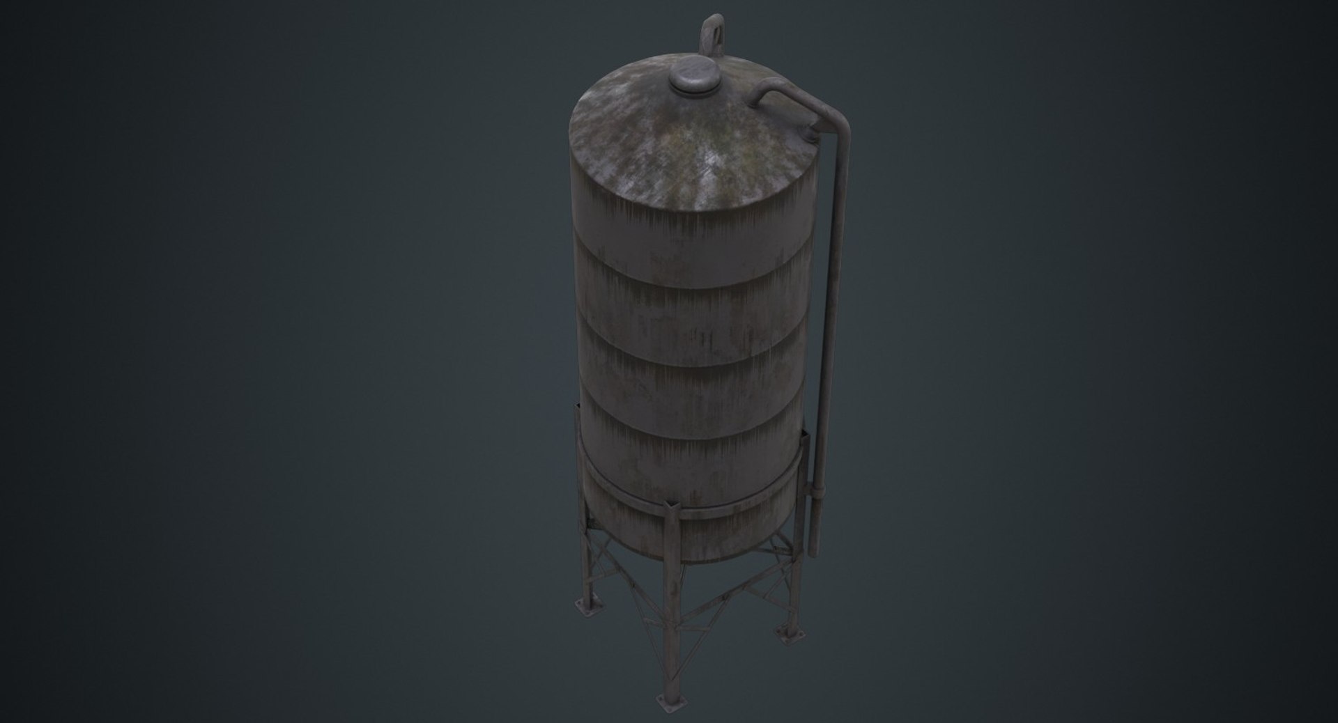 Silo 2d model - TurboSquid 1310518