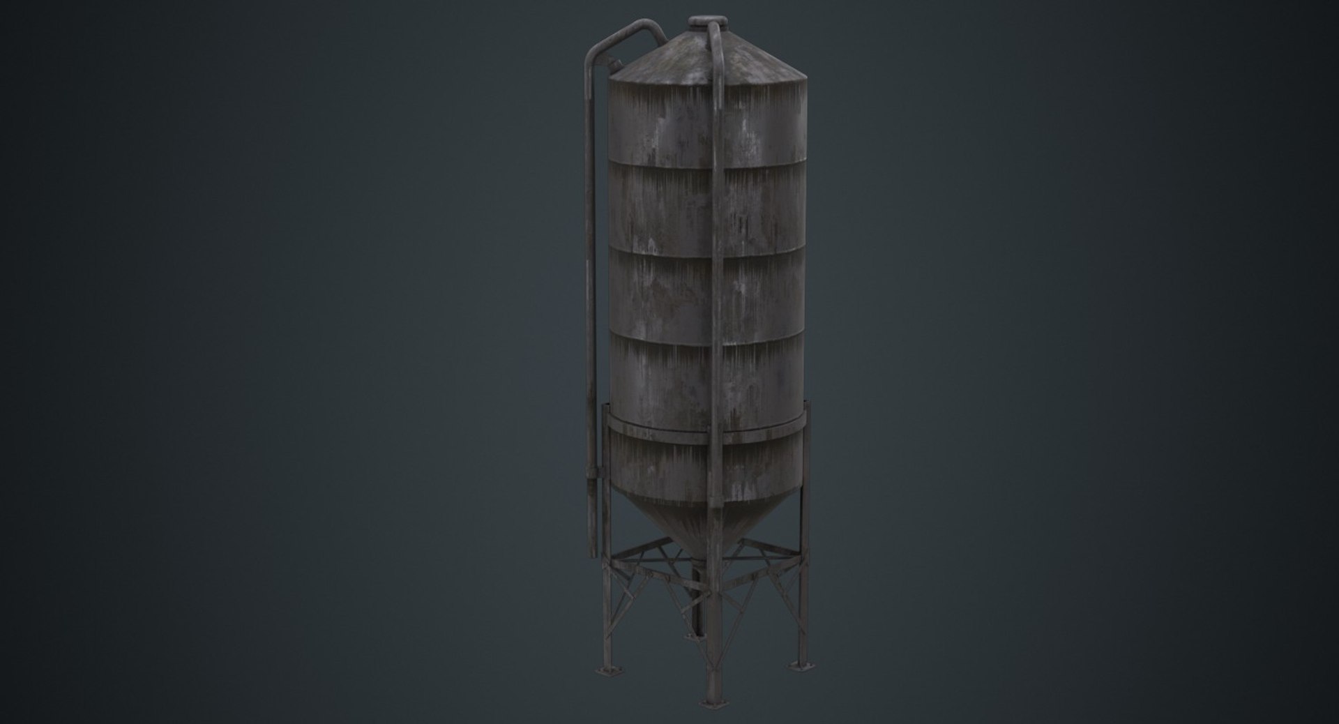 Silo 2d model - TurboSquid 1310518