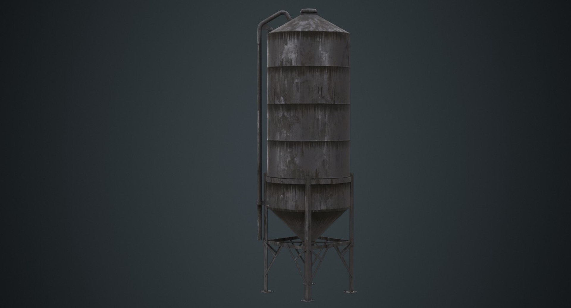 Silo 2d model - TurboSquid 1310518