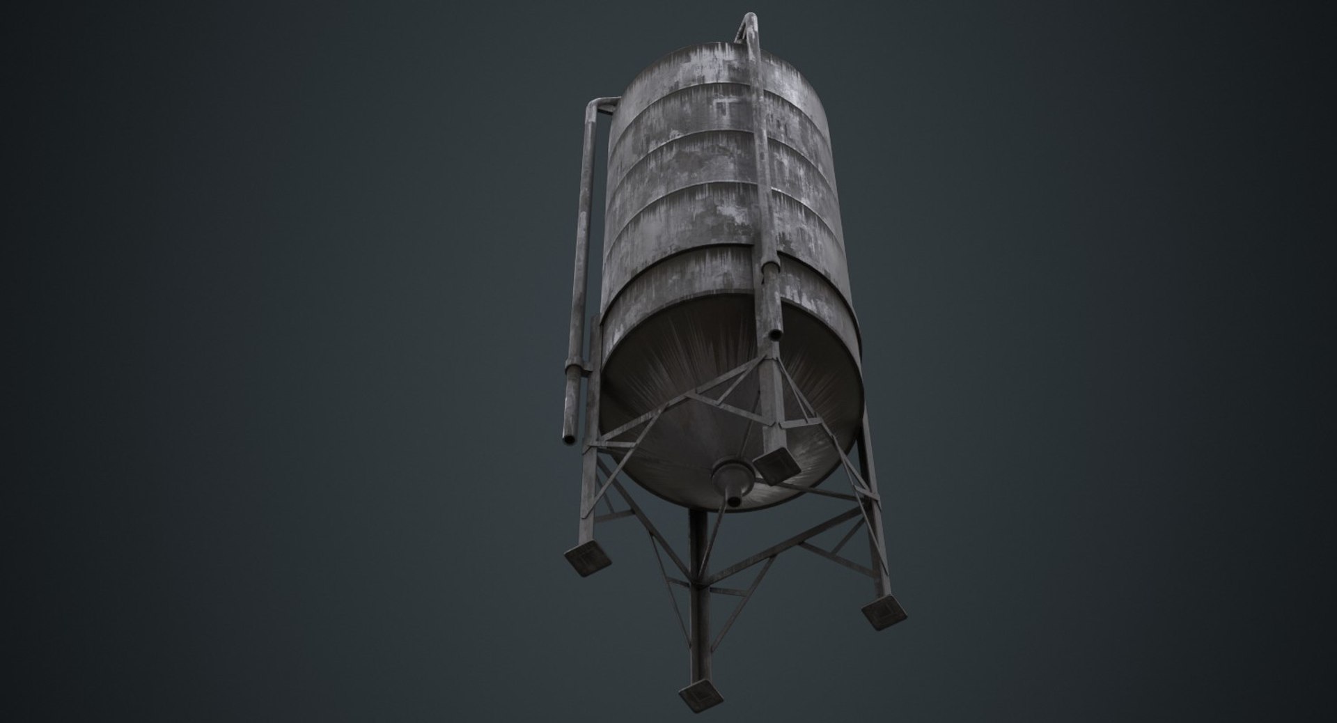 Silo 2d model - TurboSquid 1310518