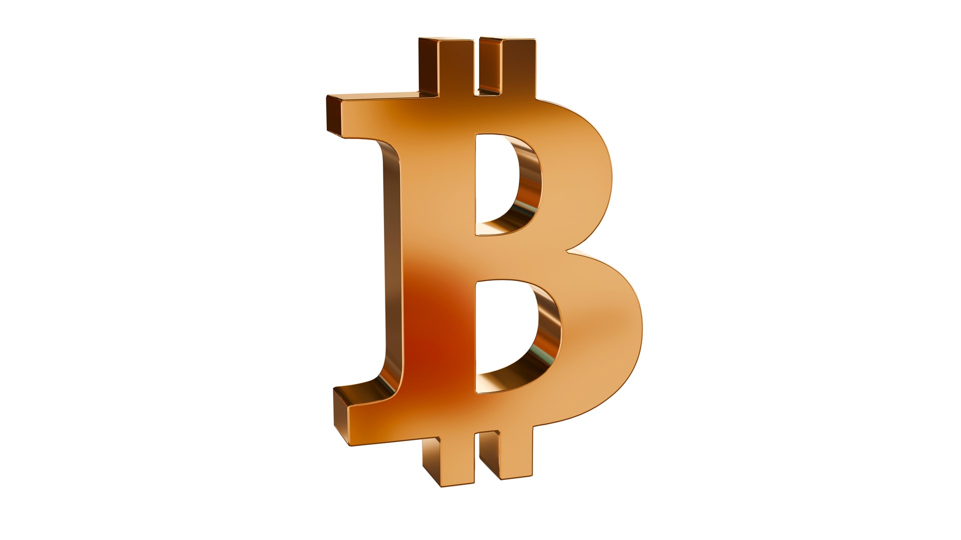 3D Model Bitcoin Crypto Currency Symbol 3D Model - TurboSquid 2202339