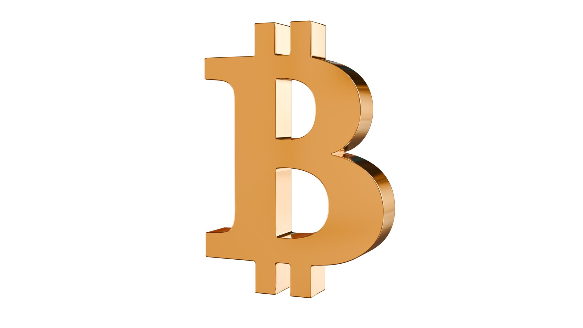 3D Model Bitcoin Crypto Currency Symbol 3D Model - TurboSquid 2202339