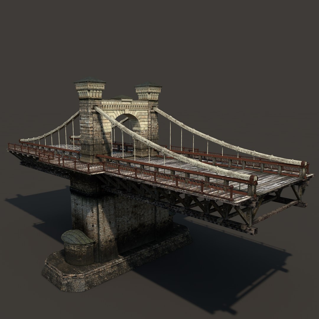 3d Model Of Bridge Nicholas Chain