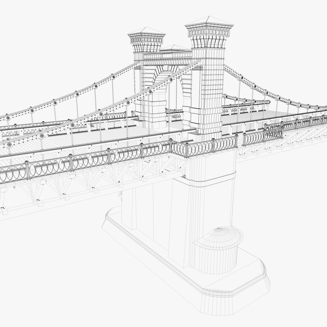 3d model of bridge nicholas chain