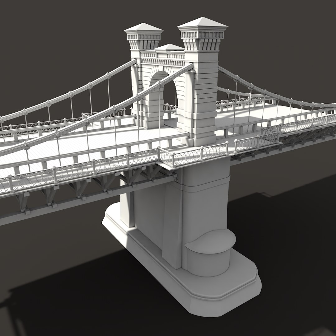 3d Model Of Bridge Nicholas Chain