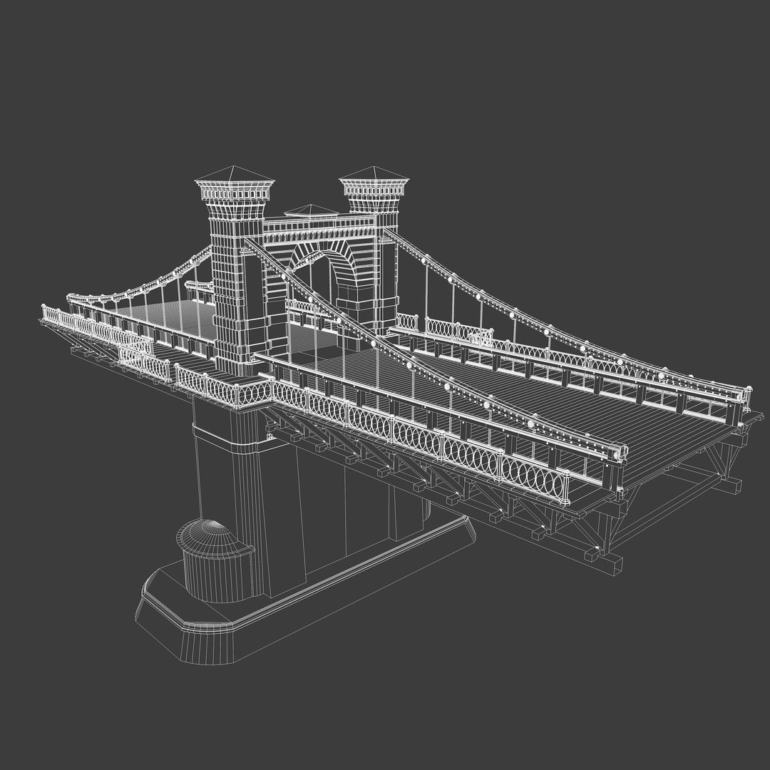 3d Model Of Bridge Nicholas Chain