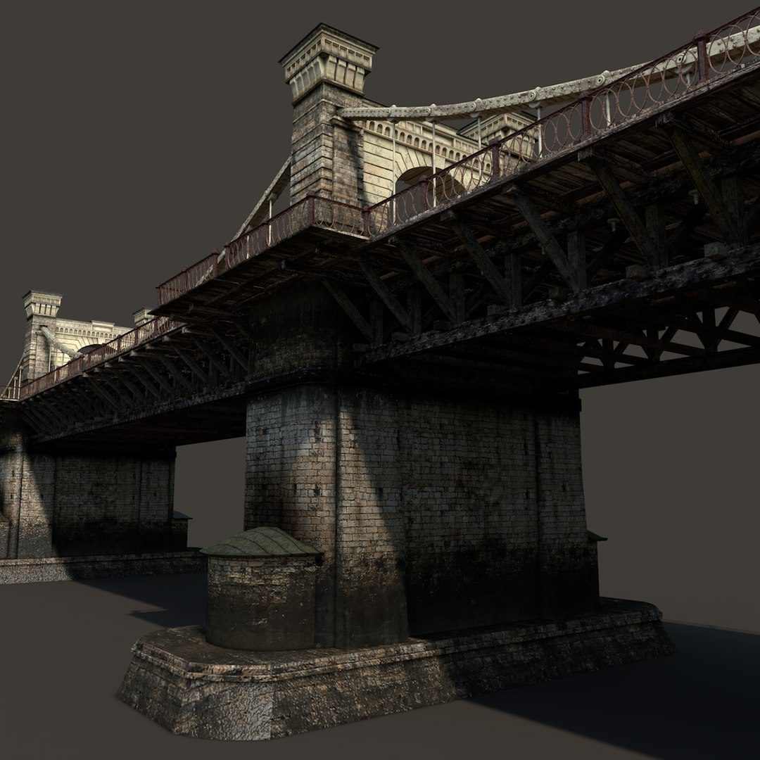 3d Model Of Bridge Nicholas Chain