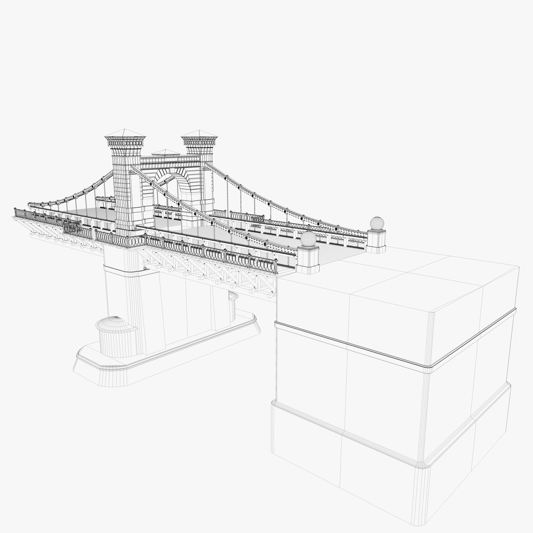 3d model of bridge nicholas chain