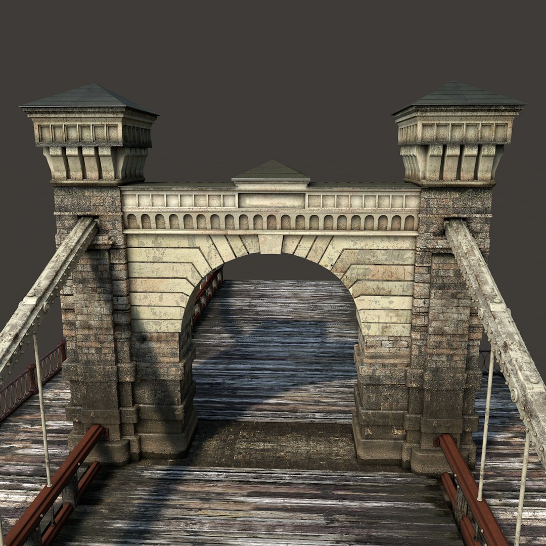 3d Model Of Bridge Nicholas Chain