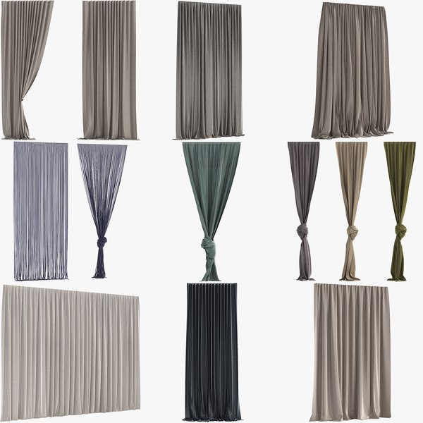 Curtain 3ds Max Models for Download | TurboSquid