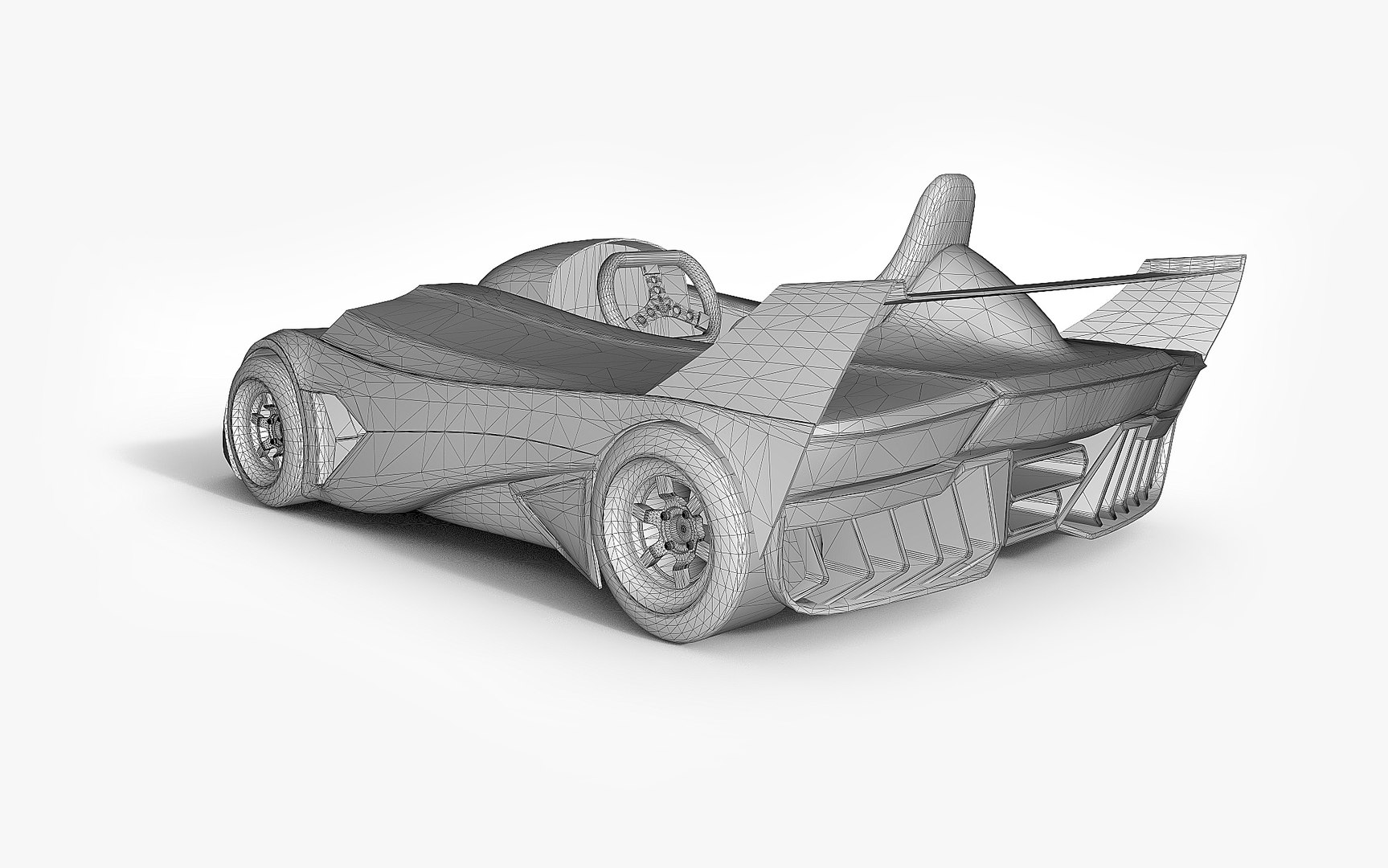 Futuristic Superkart Max