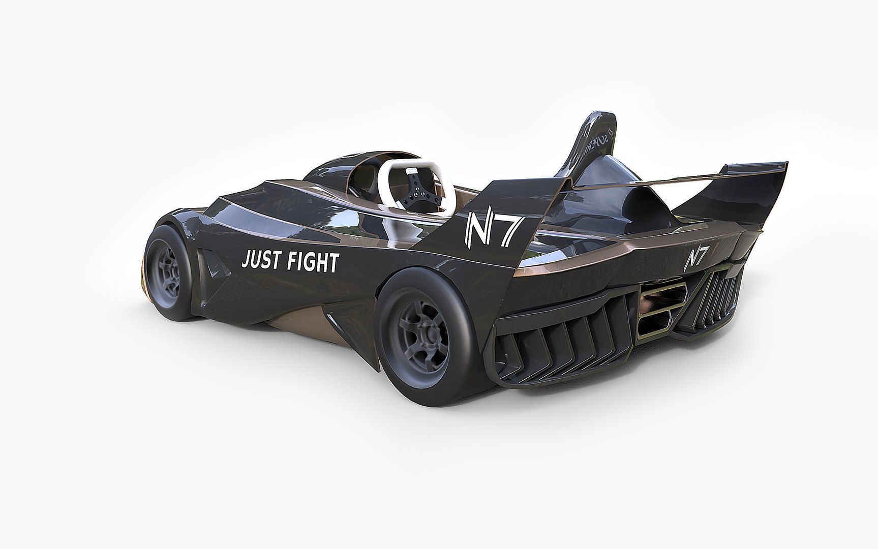 Futuristic Superkart Max