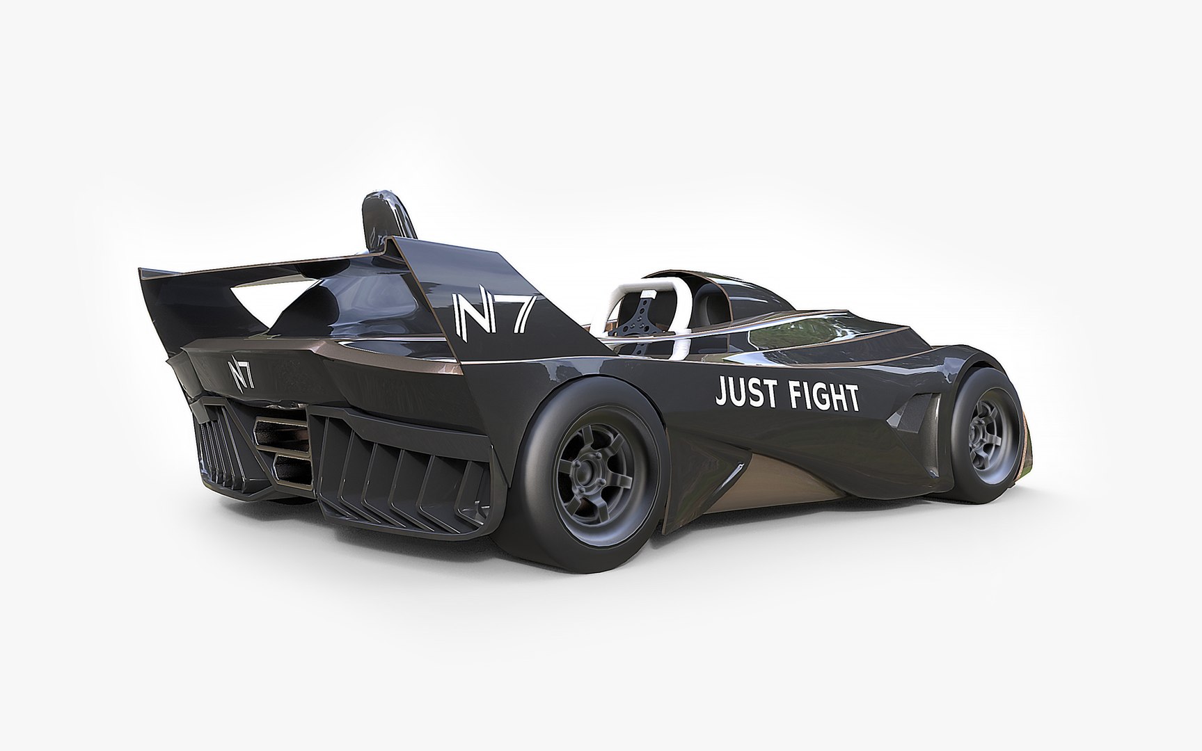 Futuristic Superkart Max