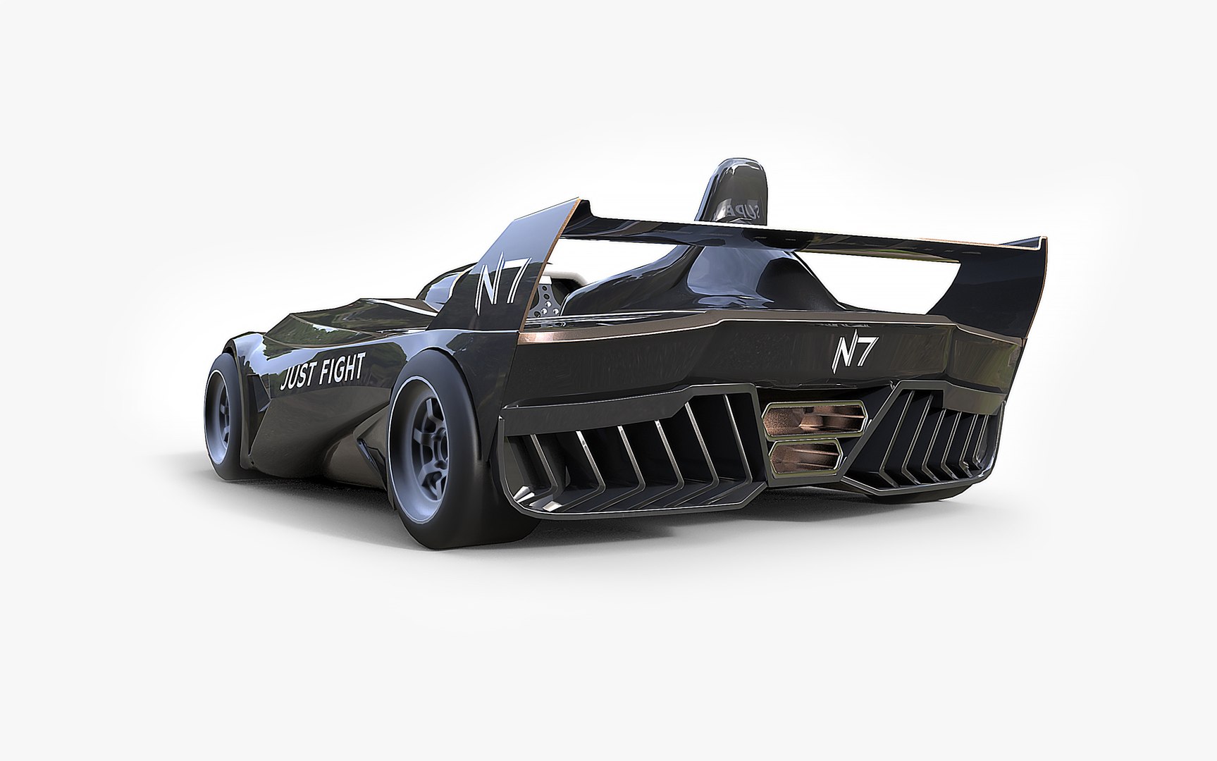 Futuristic Superkart Max