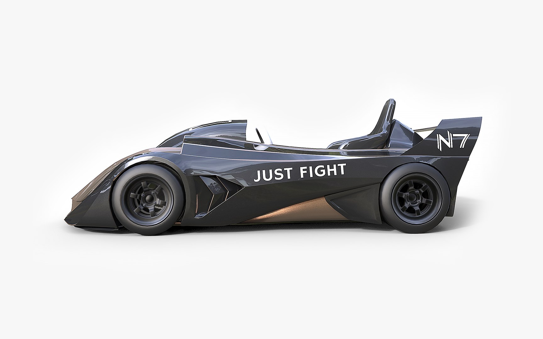 Futuristic Superkart Max