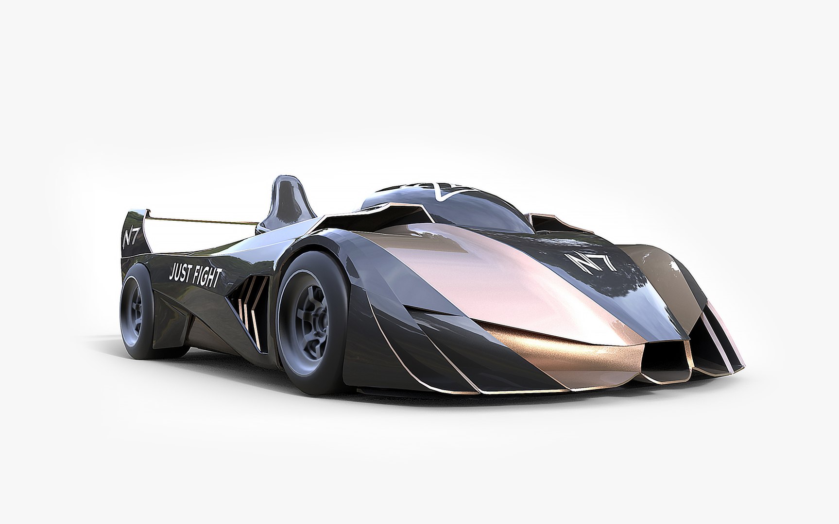 Futuristic Superkart Max