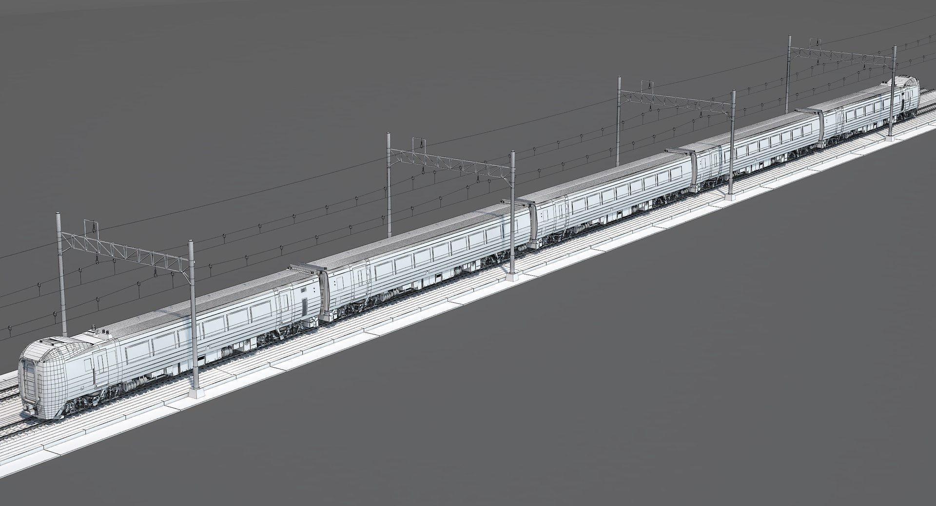 KiHa 283 Series - JR Hokkaido 3D Model - TurboSquid 2370503