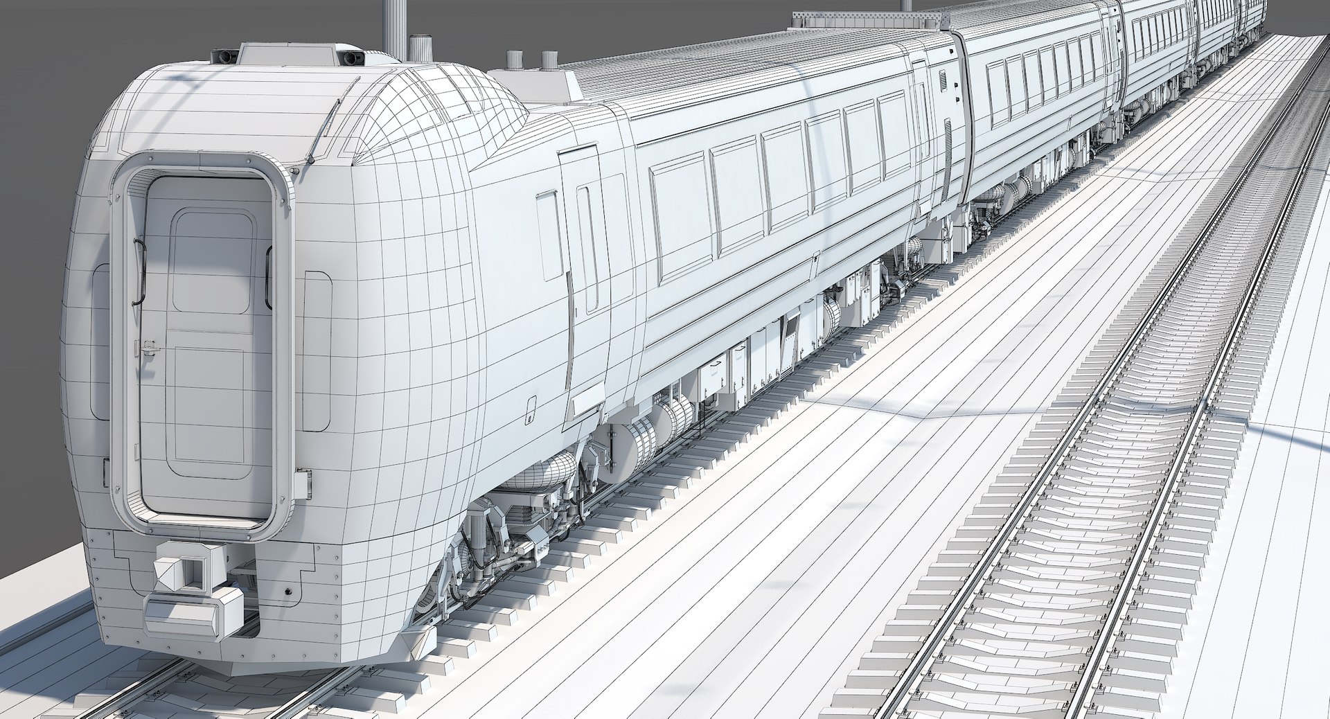 KiHa 283 Series - JR Hokkaido 3D Model - TurboSquid 2370503