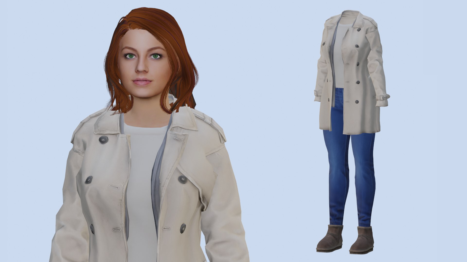 VR PBR FEMALE AVATAR CHARACTER GEMMA 3D MODEL CHEAP PRICE 3D Model - TurboSquid 2227231
