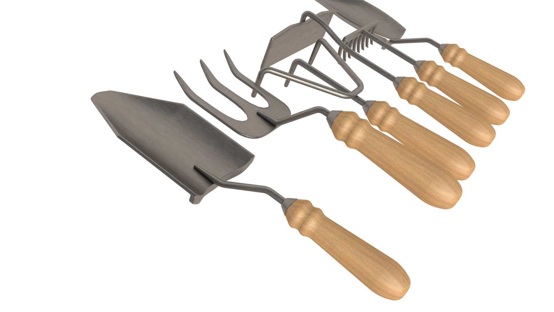 Farm Hand Tool Collection 3D Model - TurboSquid 1841168