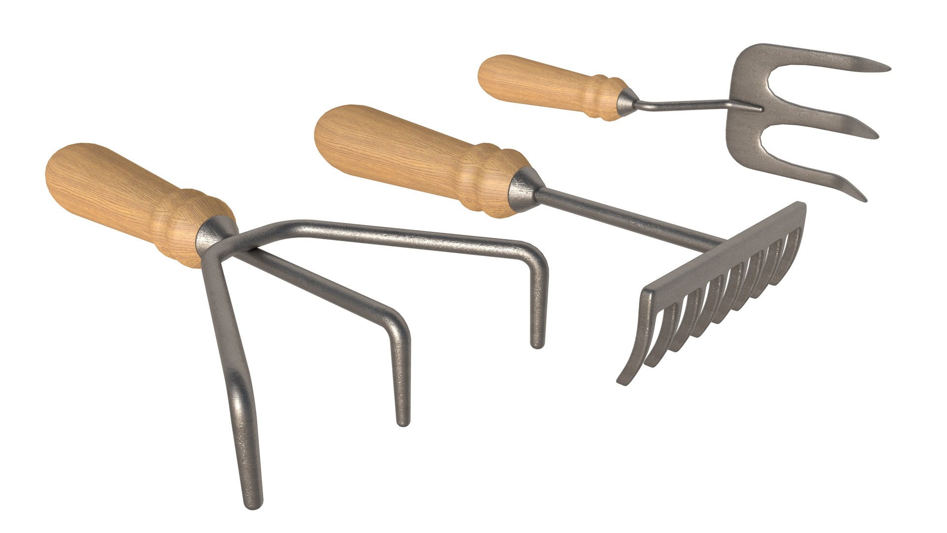 Farm Hand Tool Collection 3D Model - TurboSquid 1841168